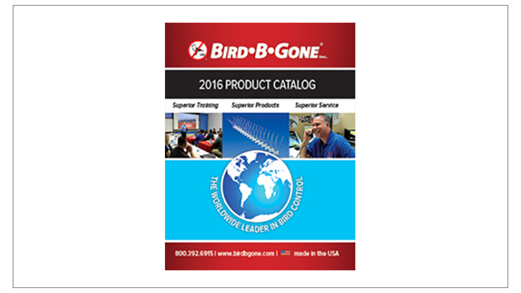 Bird B Gone Releases New 2016 Bird Control Product Catalog - Quality ...