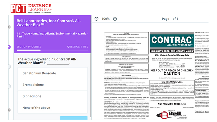 Contrac All-Weather Blox Added to PCT’s DLC Label Training Program ...