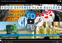 FDA Training Vidoes Designed to Help Prevent Intentional Food ...