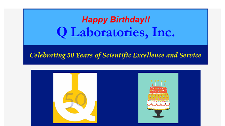 Q Laboratories Celebrates 50 years of Laboratory Services - Quality ...
