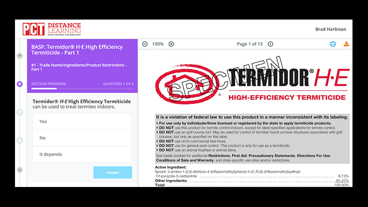Six More BASF Labels Added to PCT’s Distance Learning Center - Quality ...