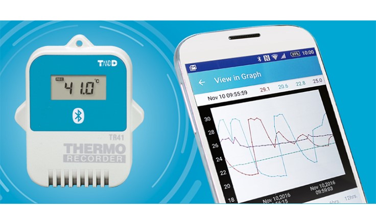 T&D Launches Bluetooth Data Loggers with Real-time Mobile Temperature Monitoring - Quality ...
