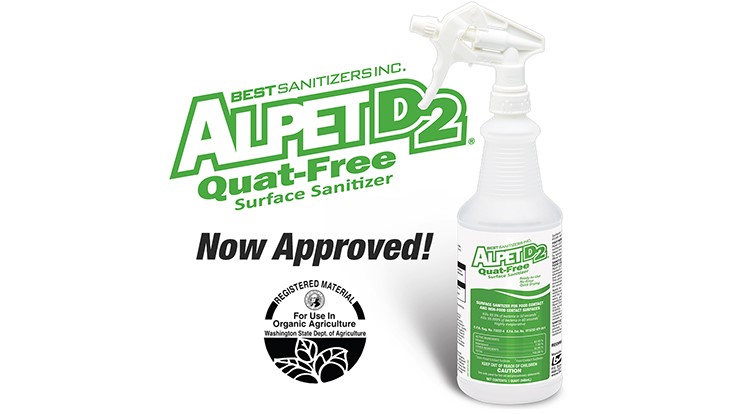 Best Sanitizers Alpet D2 Quat-Free Surface Sanitizer for Washington ...