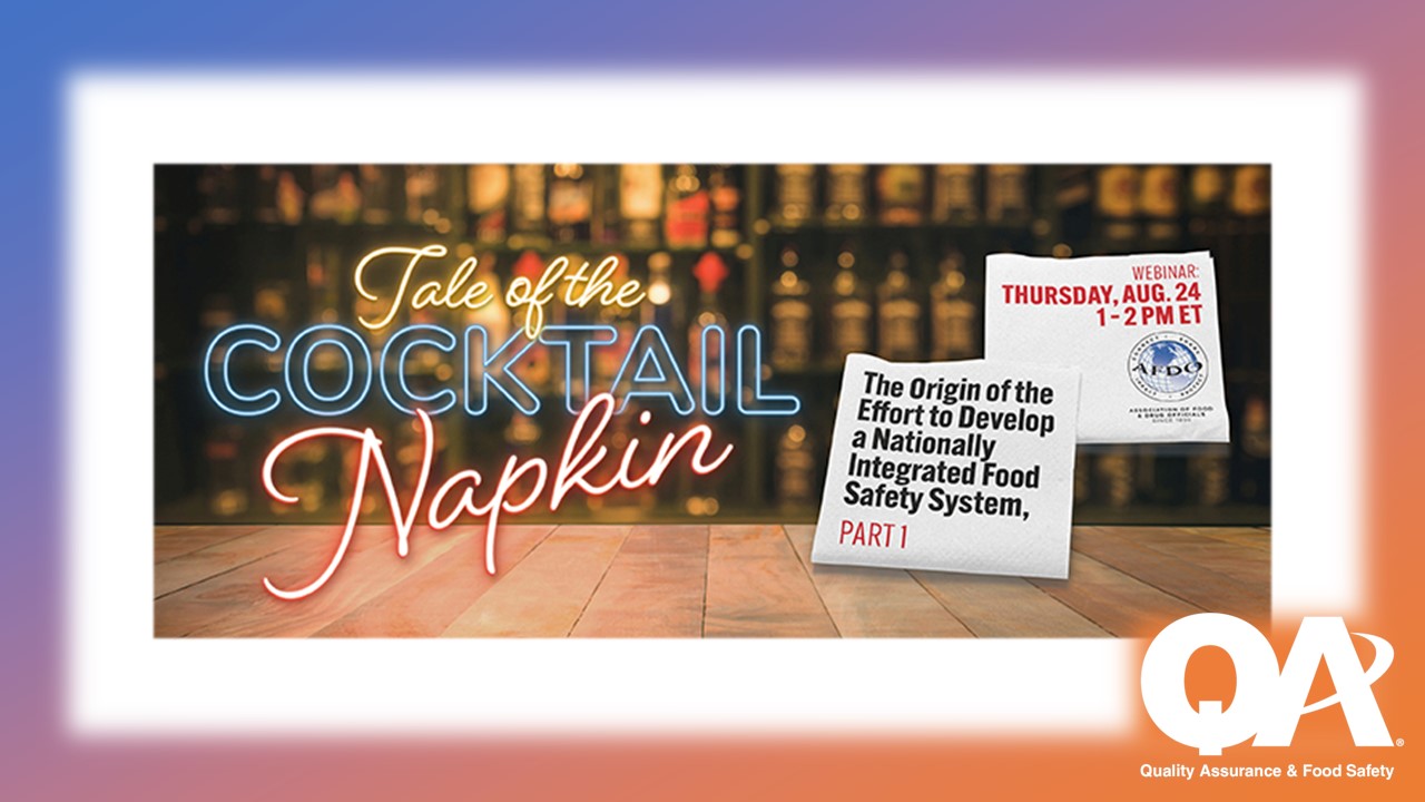 FSQA Conversations - Quality Assurance & Food Safety